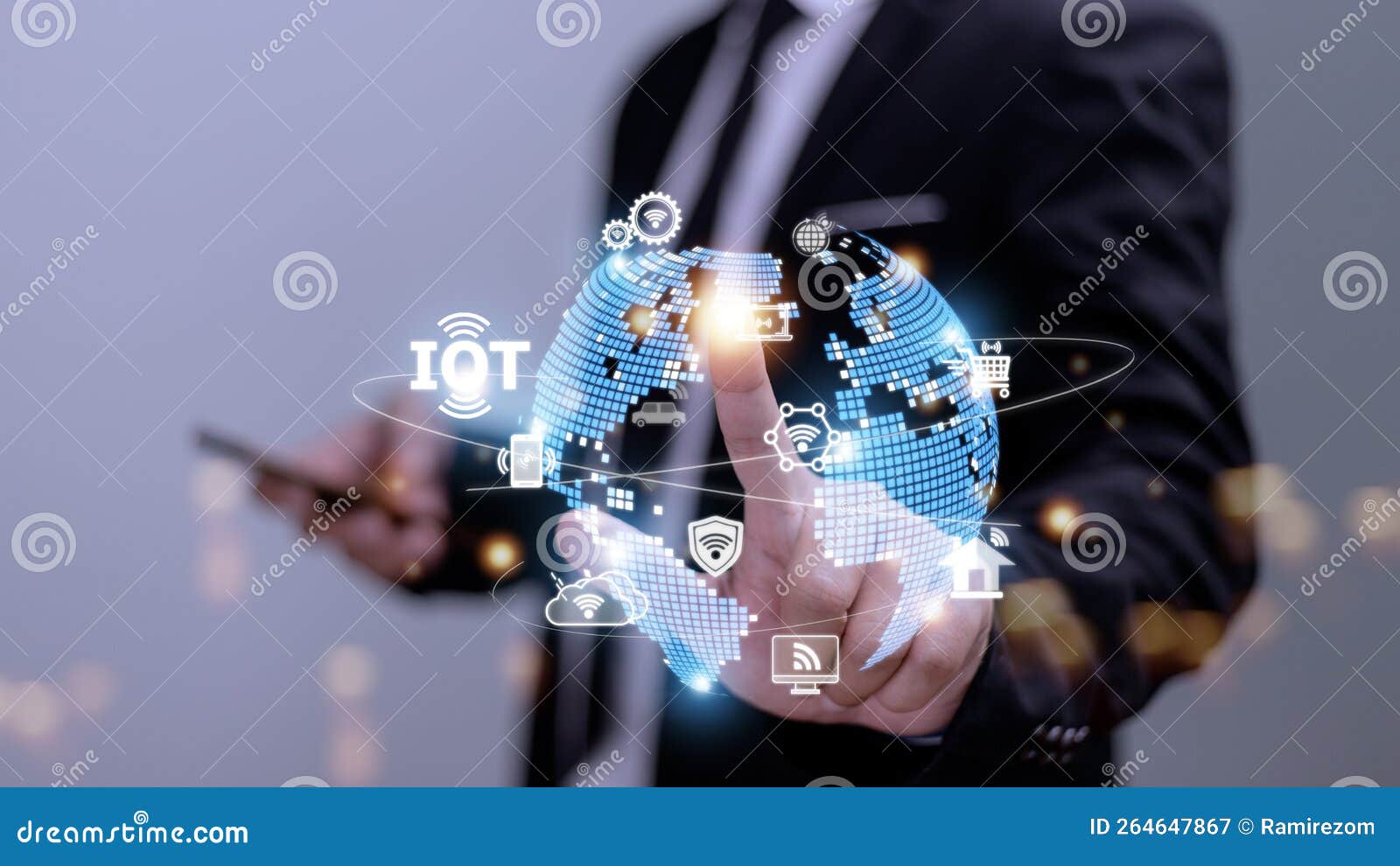 IOT Virtual Screen Interface. Internet Of Things Or IOT Technology ... IOT Virtual Screen Interface. Internet Of Things Or IOT Technology ...
