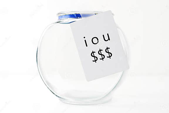 IOU stock image. Image of give, funds, borrow, help, finance - 22377371