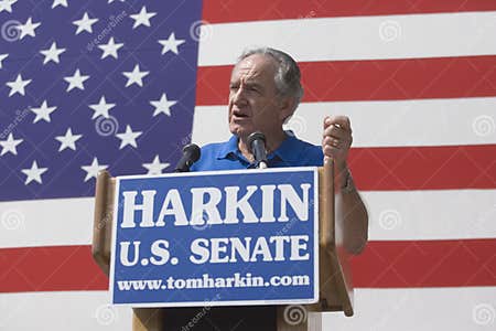 Iowa Sen. Tom Harkin editorial photo. Image of government - 11276531