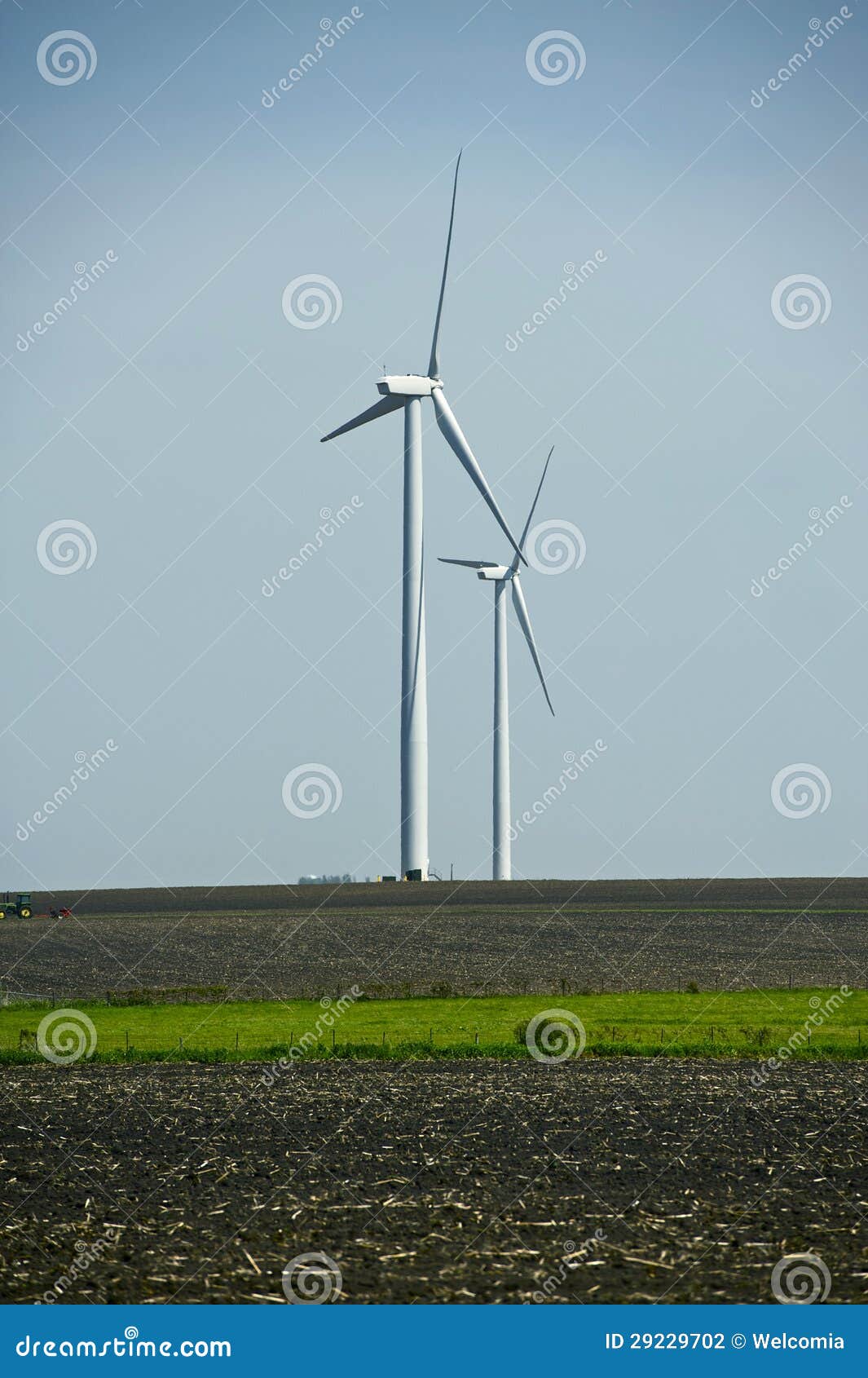 Iowa Wind Turbines stock photo. Image of growth, technology - 29229702