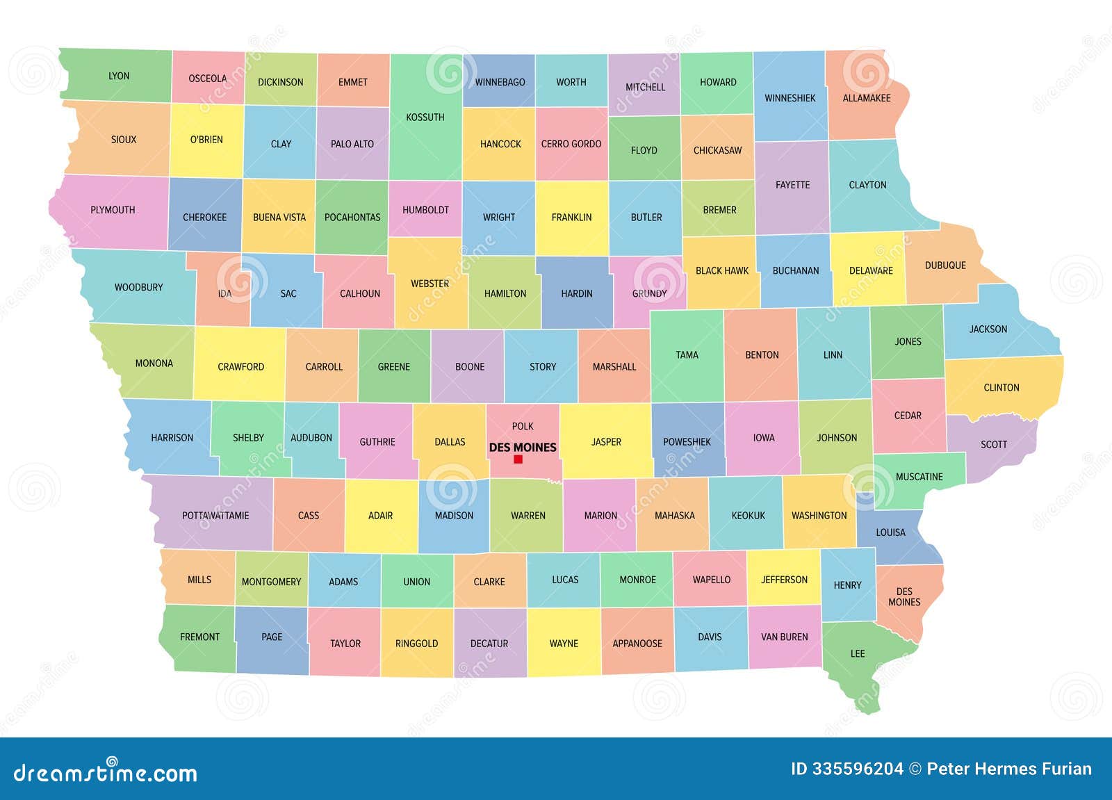 Iowa, U.S stock illustration. Illustration of hawk, silhouette - 335596204