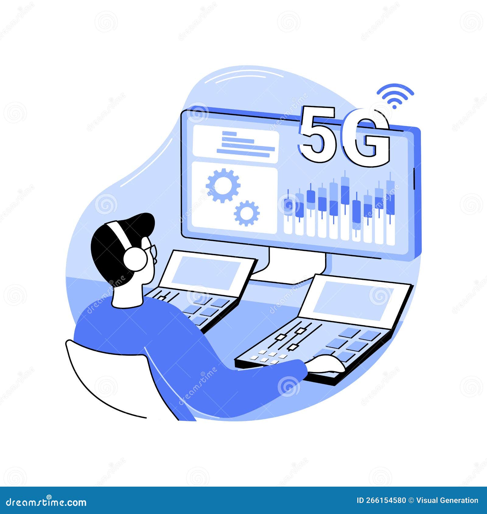 IP Broadcasting Isolated Cartoon Vector Illustrations. | CartoonDealer ...