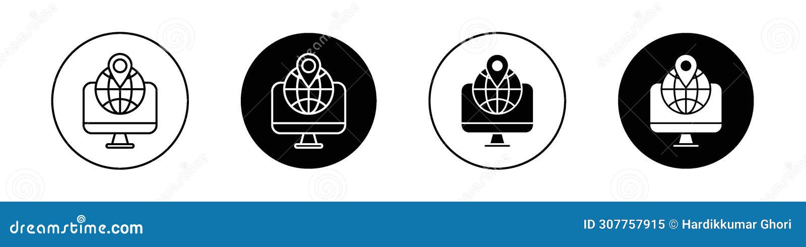 IP icon stock vector. Illustration of icon, symbol, background - 307757915