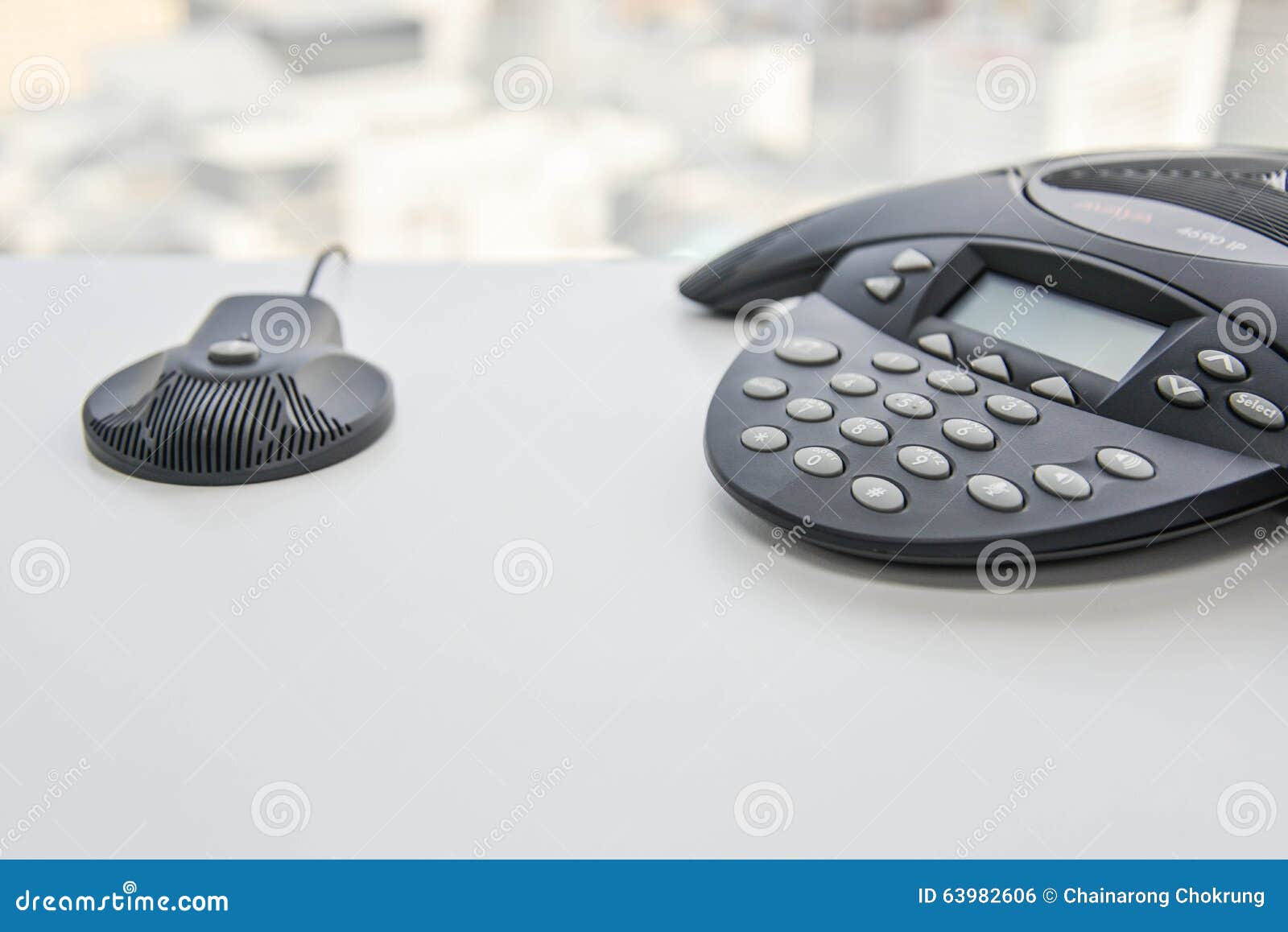 IP Phone - Conference Device Stock Photo - Image of global, call: 63982606