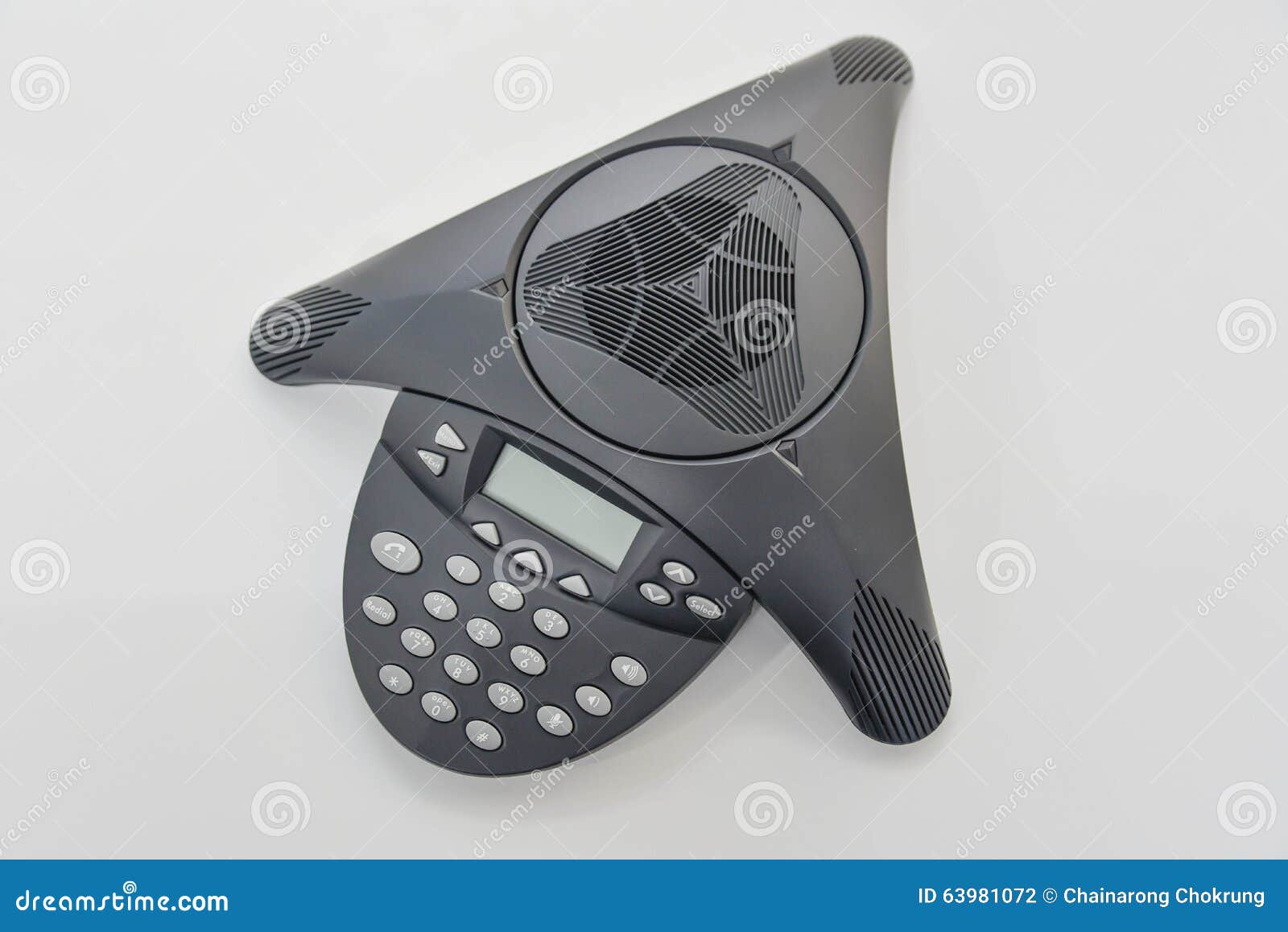IP Phone - Conference Device Stock Photo - Image of internet, landline ...