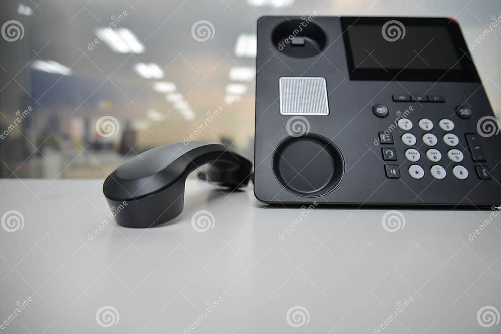 IP Phone stock photo. Image of contact, desk, discussion - 62640984