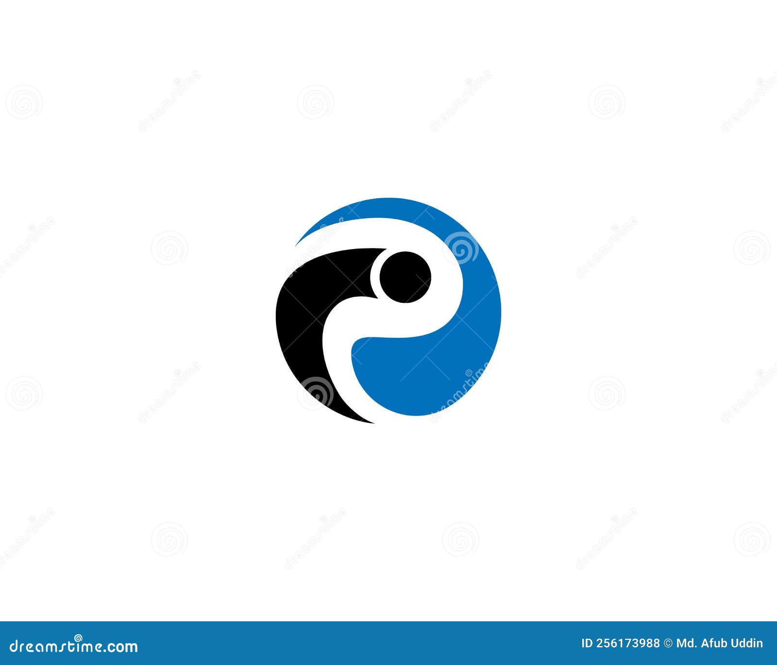 IP And PI Abstract Initial Logo Vector Illustration | CartoonDealer.com ...