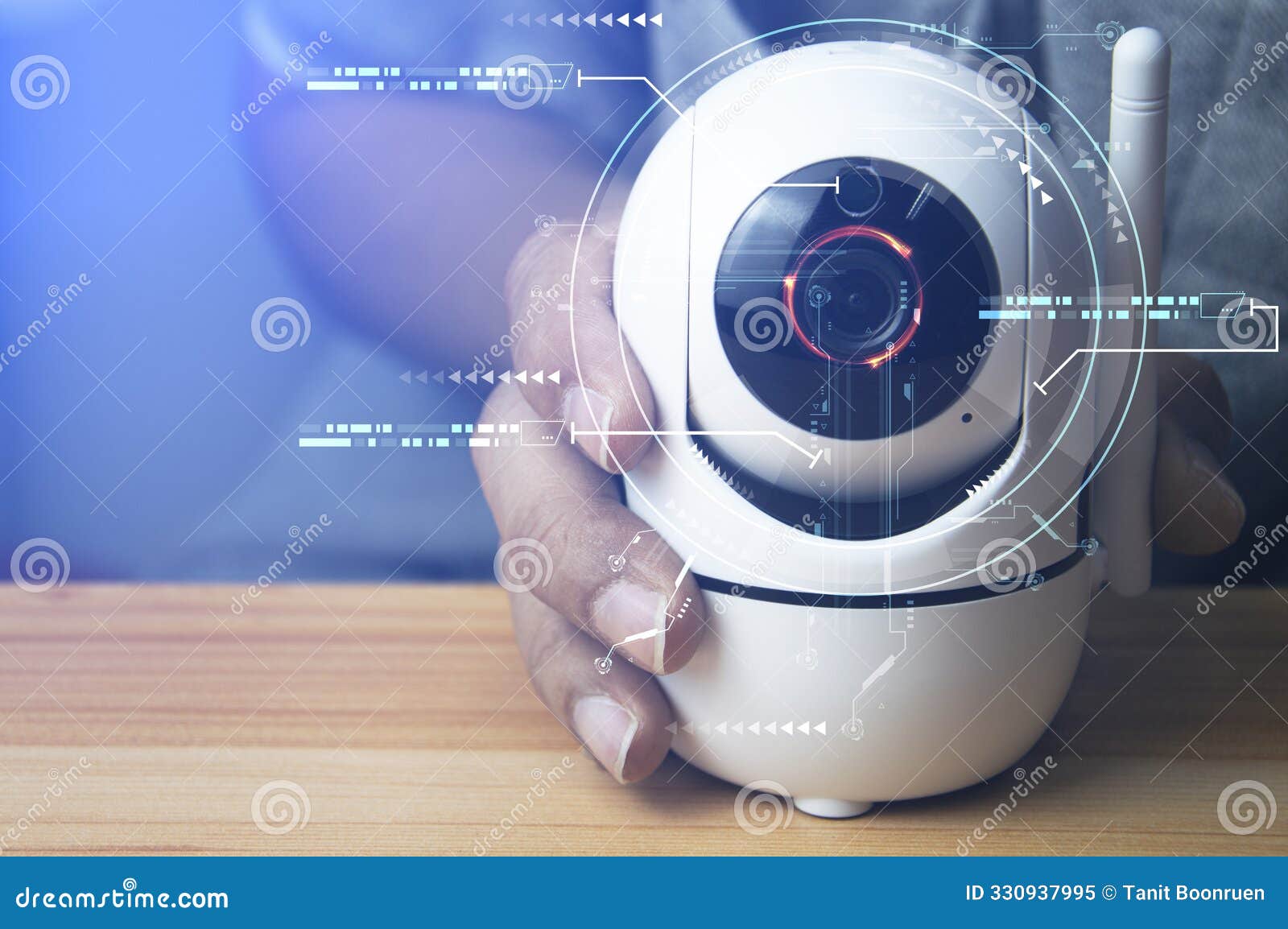 IP Wifi Wireless Security Camera Supports Internet Installation Technology, Security Systems ...