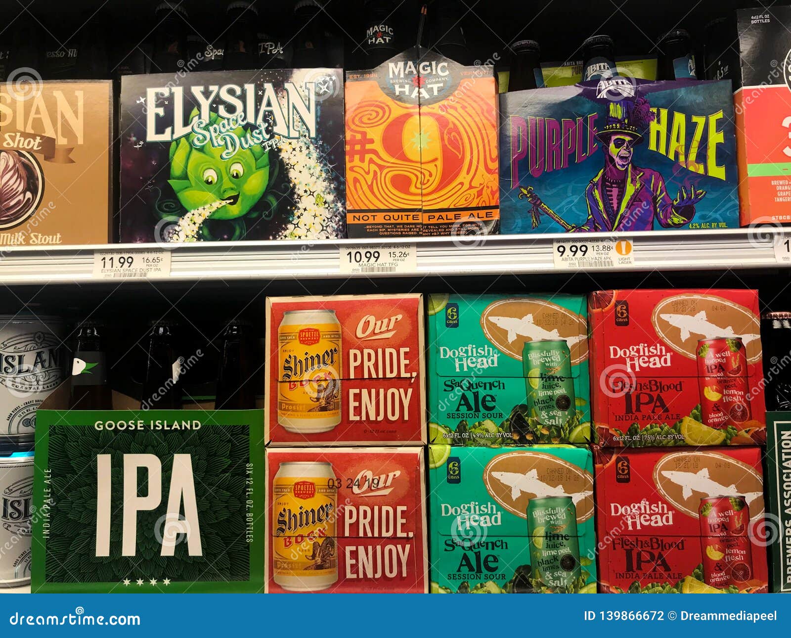 IPA Beers at a Grocery Store Editorial Photography - Image of island ...
