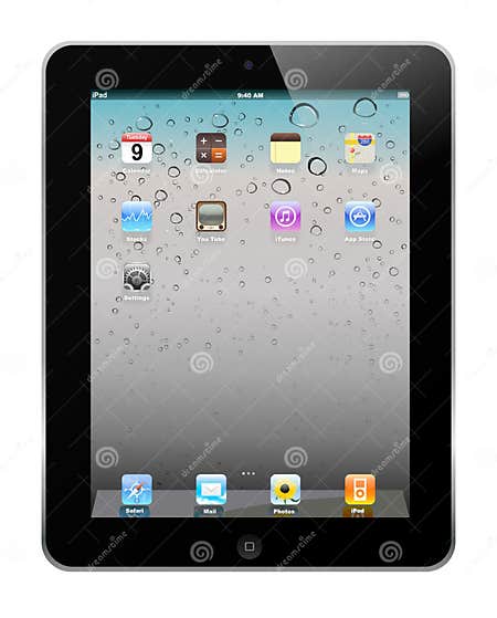 IPad 2 editorial photography. Image of button, color - 21232972