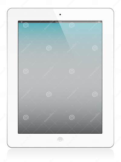Ipad 2 in White editorial photo. Illustration of background - 18604051