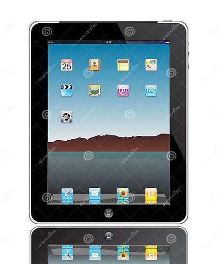 Ipad 3g editorial photography. Illustration of equipment - 16457037