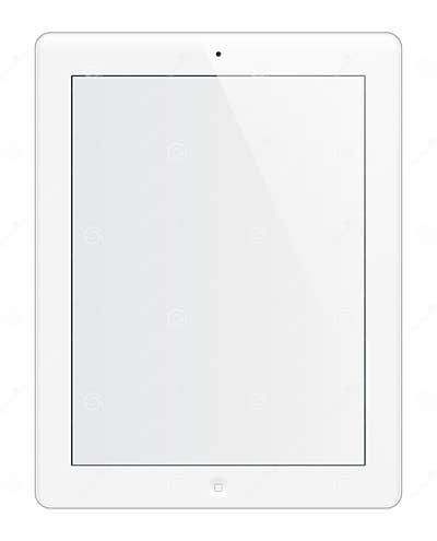 IPad HD white editorial stock image. Illustration of communication ...