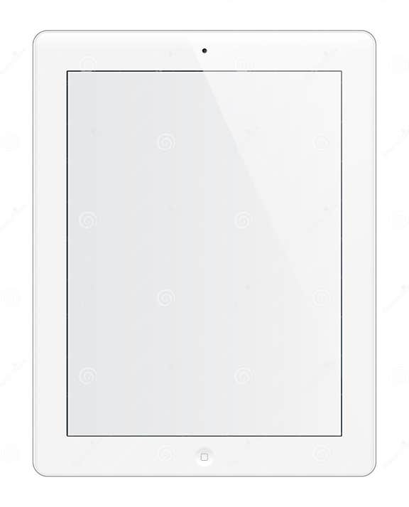 IPad HD white editorial stock image. Illustration of communication ...