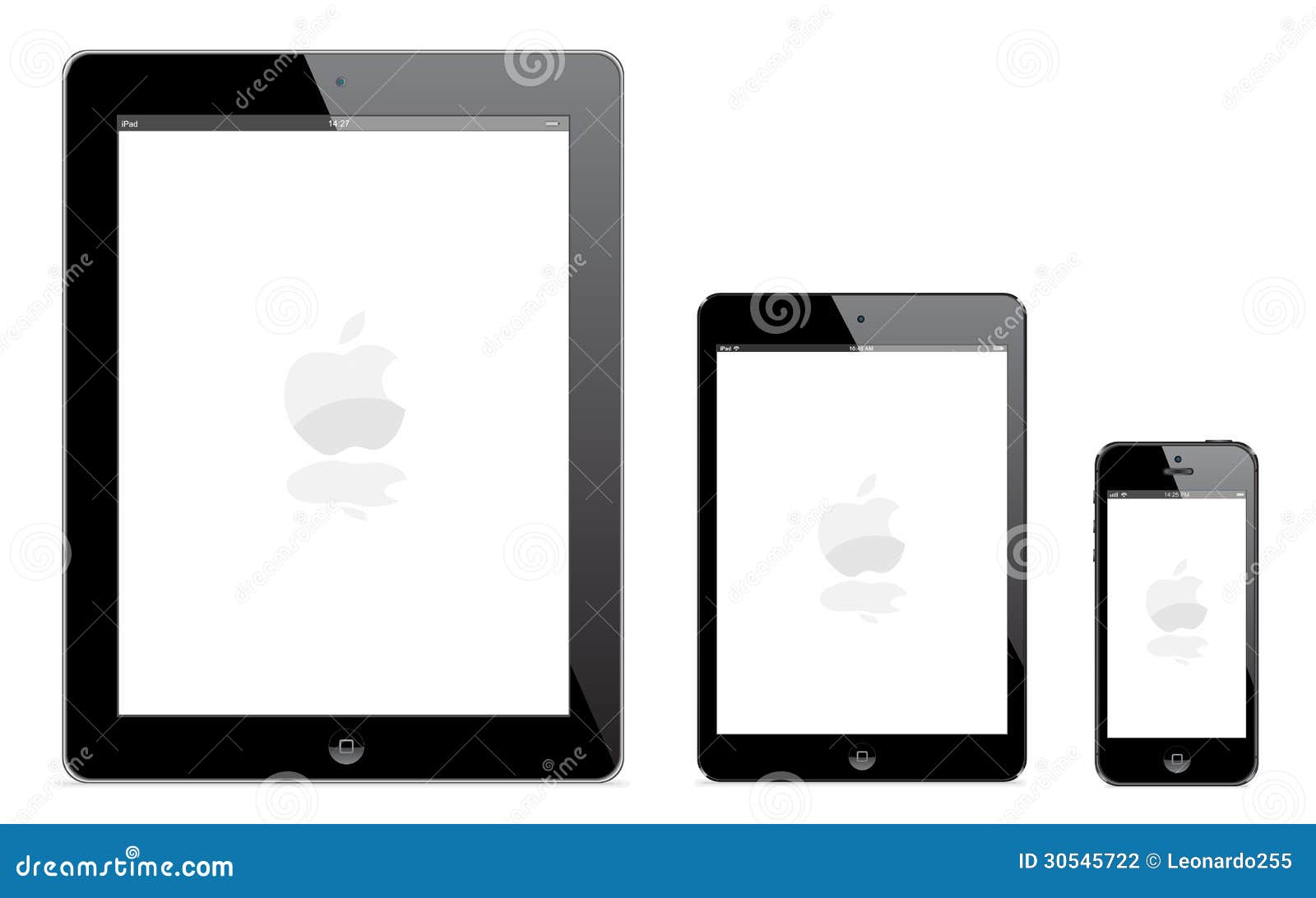 IPad 4, New IPad Mini and IPhone 5 Editorial Photography - Illustration ...