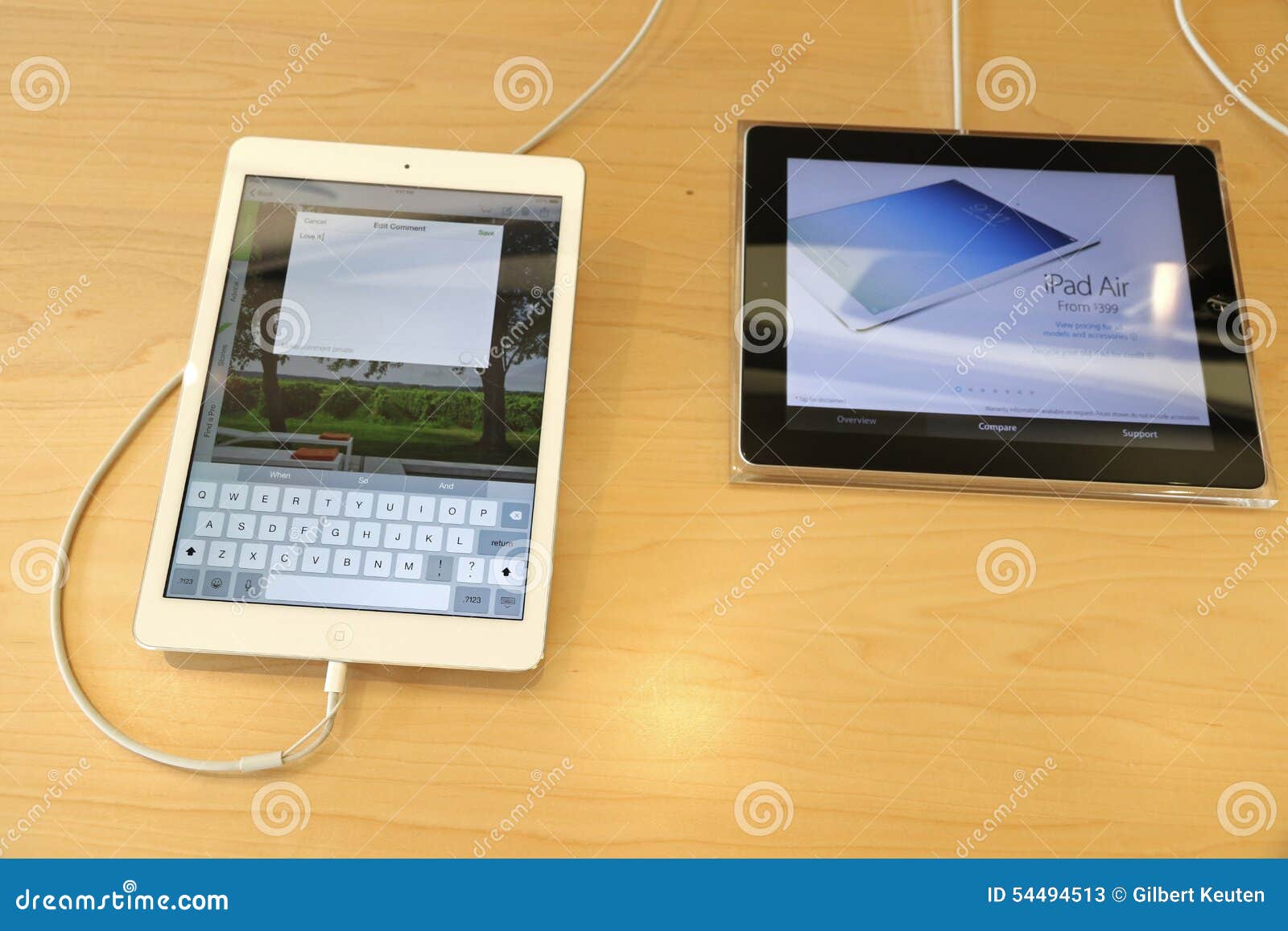 Ipad in store editorial stock photo. Image of communication - 54494513