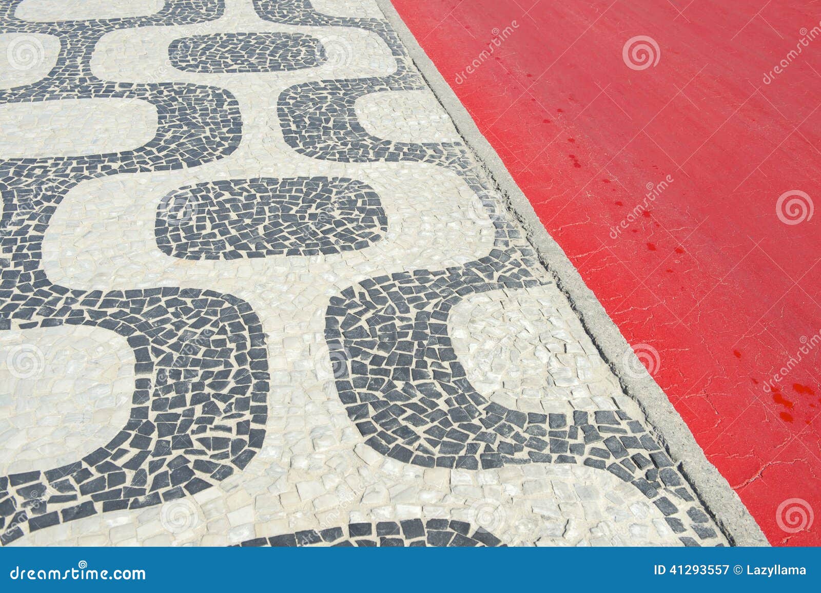Ipanema Beach Rio De Janeiro Boardwalk Pattern Photos - Free & Royalty ...