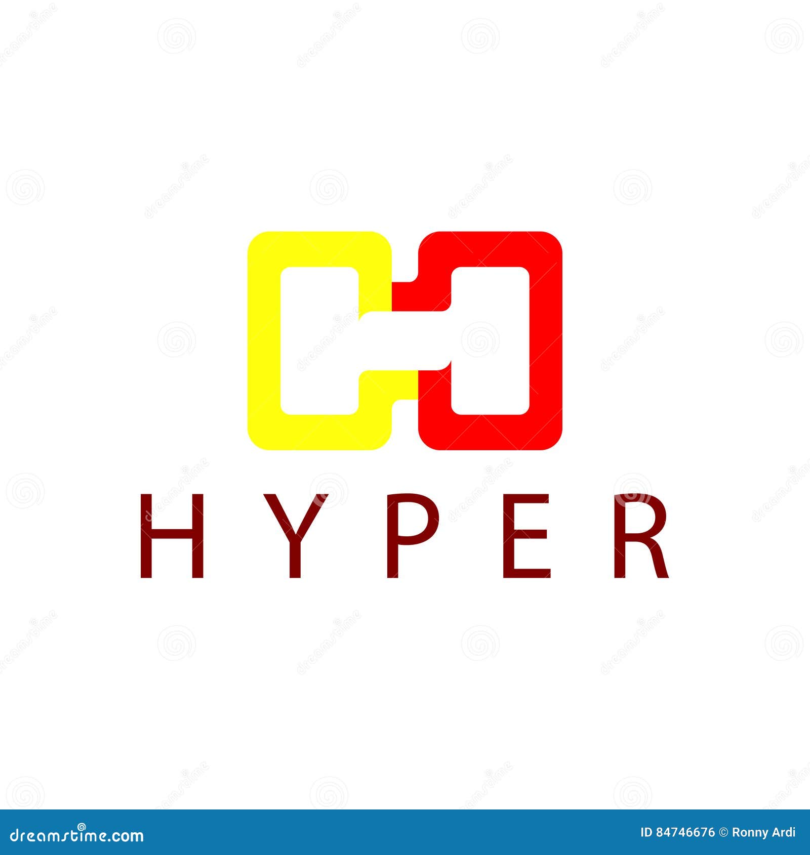 Iper Logo Template illustrazione di stock. Illustrazione di azione ...