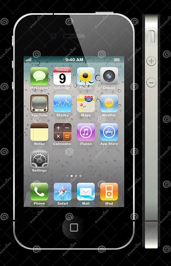 IPHONE 4 editorial photo. Illustration of generation - 18601011