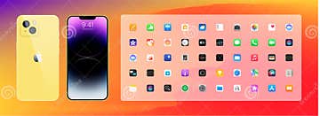 Iphone 15. Apple Mockup. Apple Interface. Apple Apps. Apple Logo Button ...