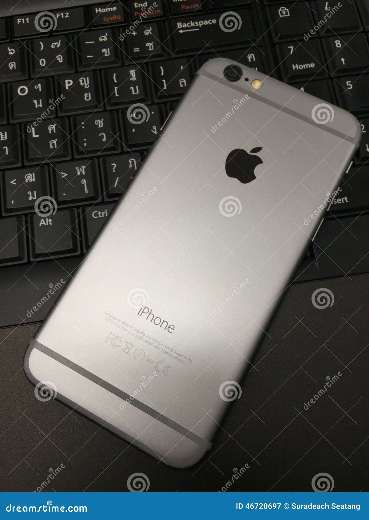 IPhone 6 back side editorial photography. Image of marketing - 46720697