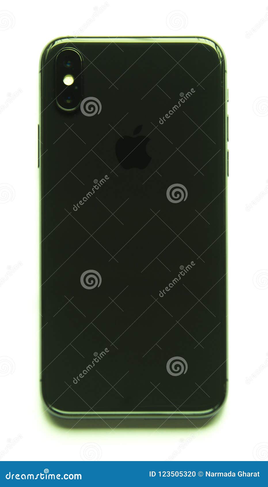 Iphone X Back View Isolated Editorial Image - Image of flagship, galaxy ...