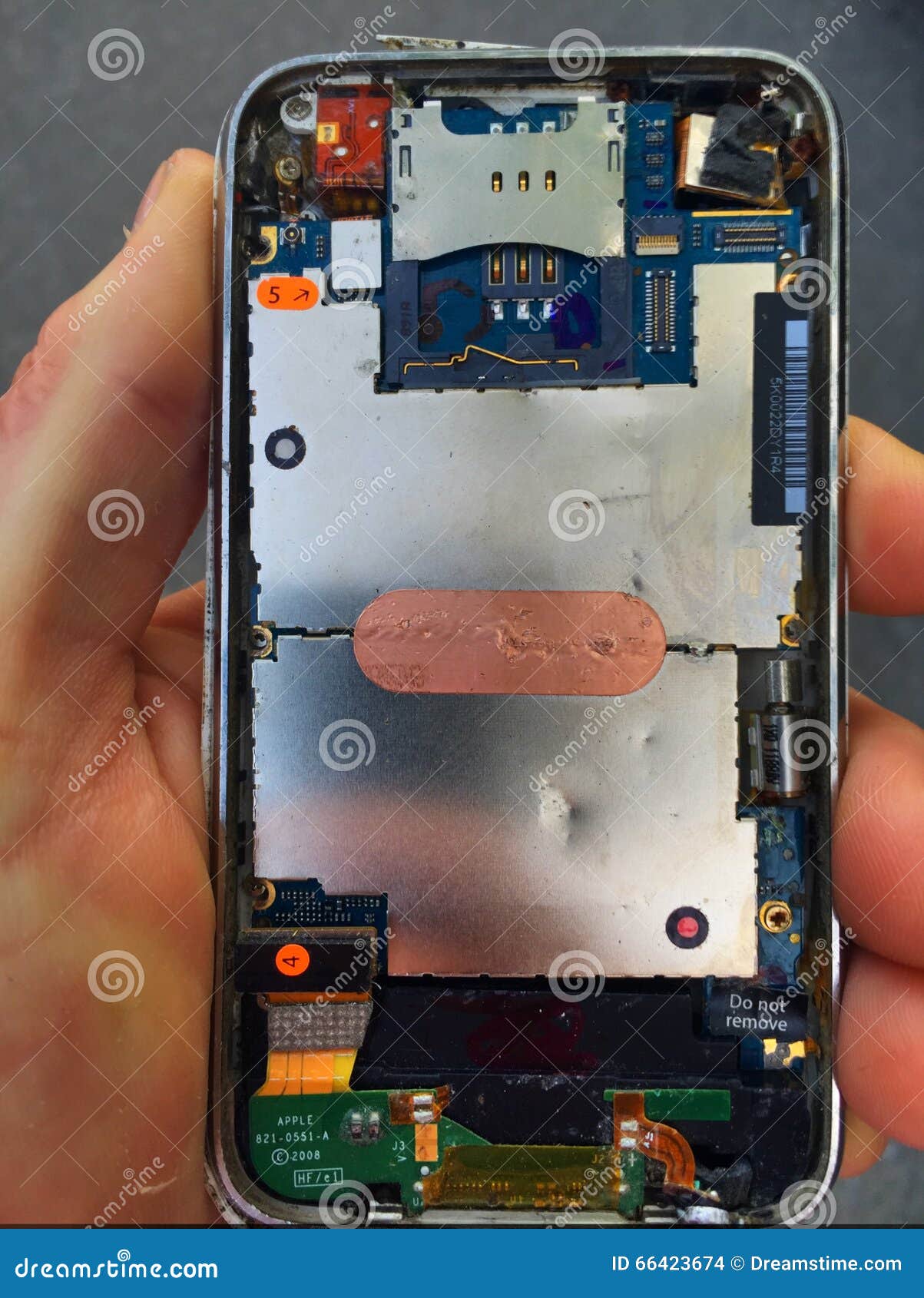 IPhone stock photo. Image of pieces, view, internal, iphone - 66423674