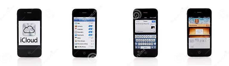 Iphone IOS 5.0 editorial photography. Image of location - 21481097