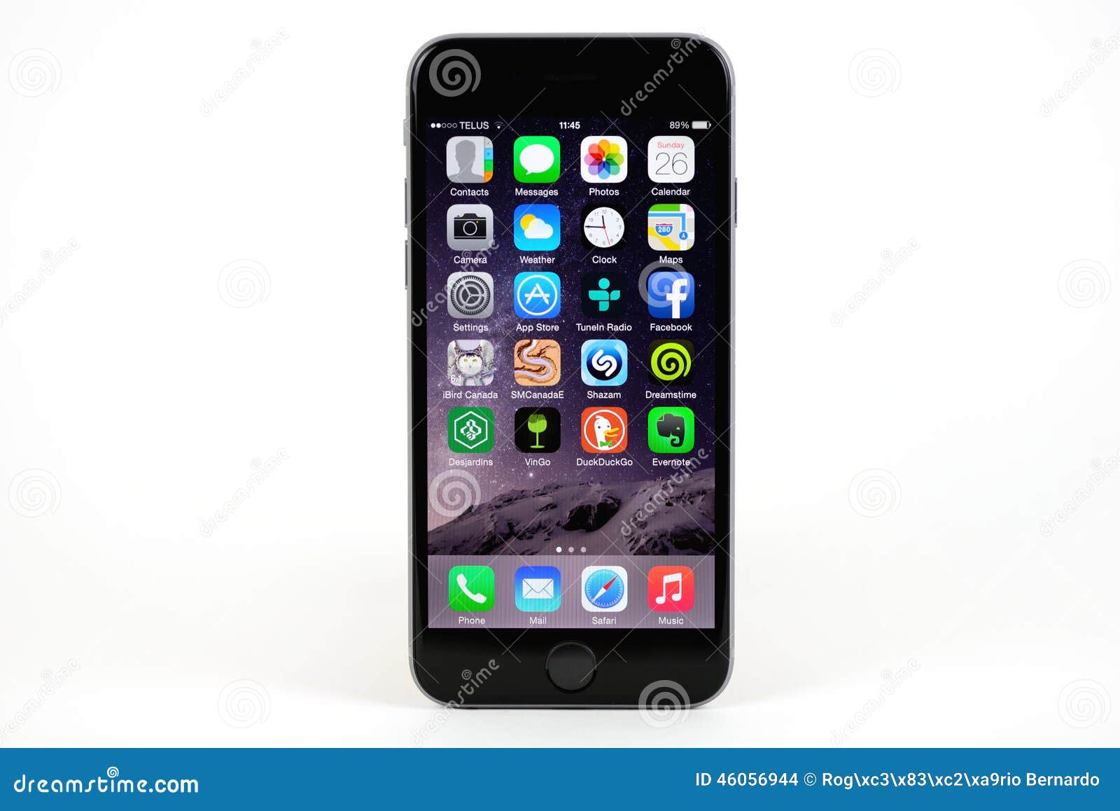 Iphone 6 editorial stock image. Image of smartphone, smart - 46056944