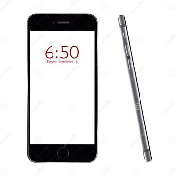 IPhone 6 stock vector. Illustration of game, clock, gray - 47534603