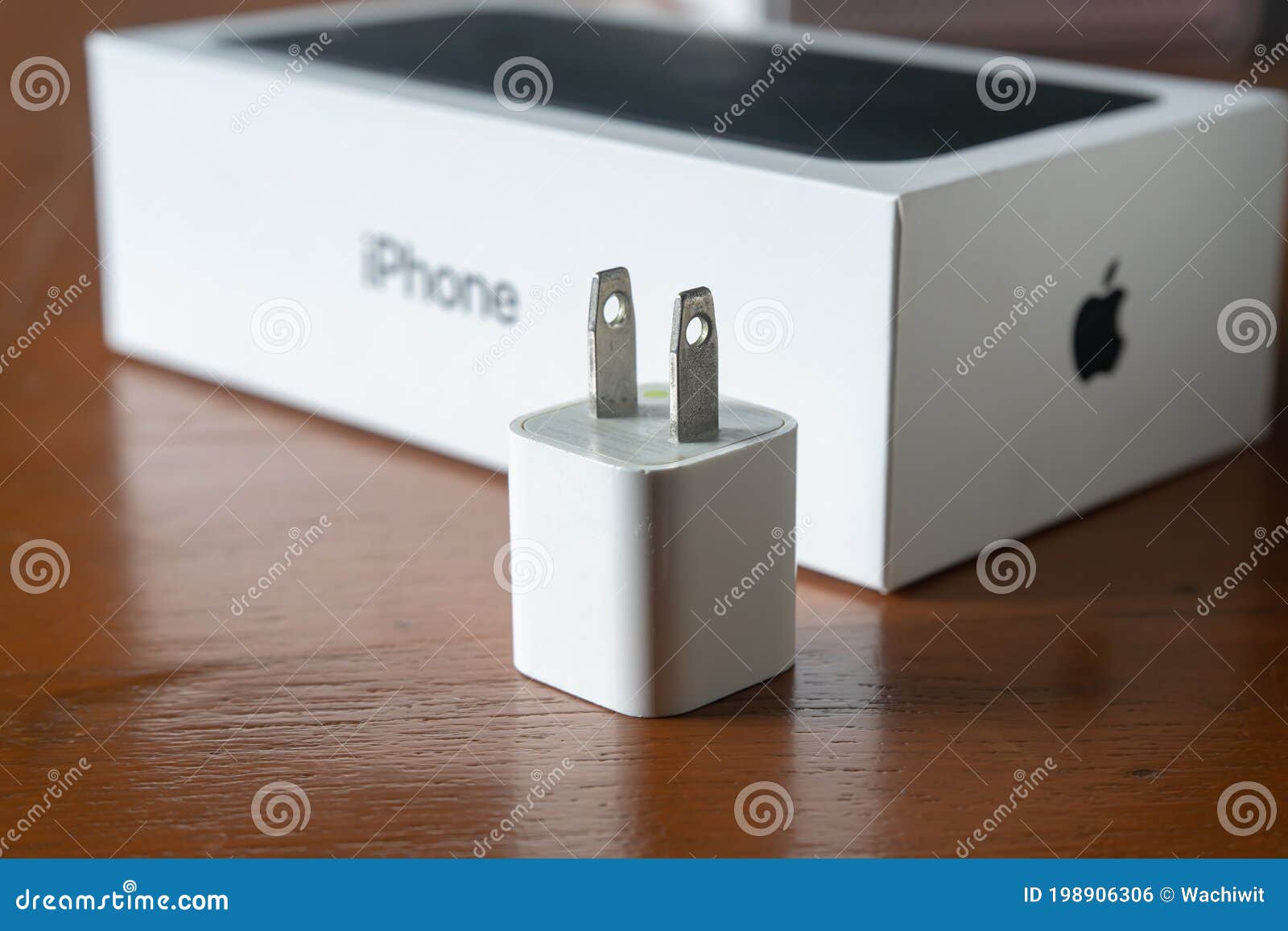 IPhone power adapter editorial photo. Image of smartphone - 198906306