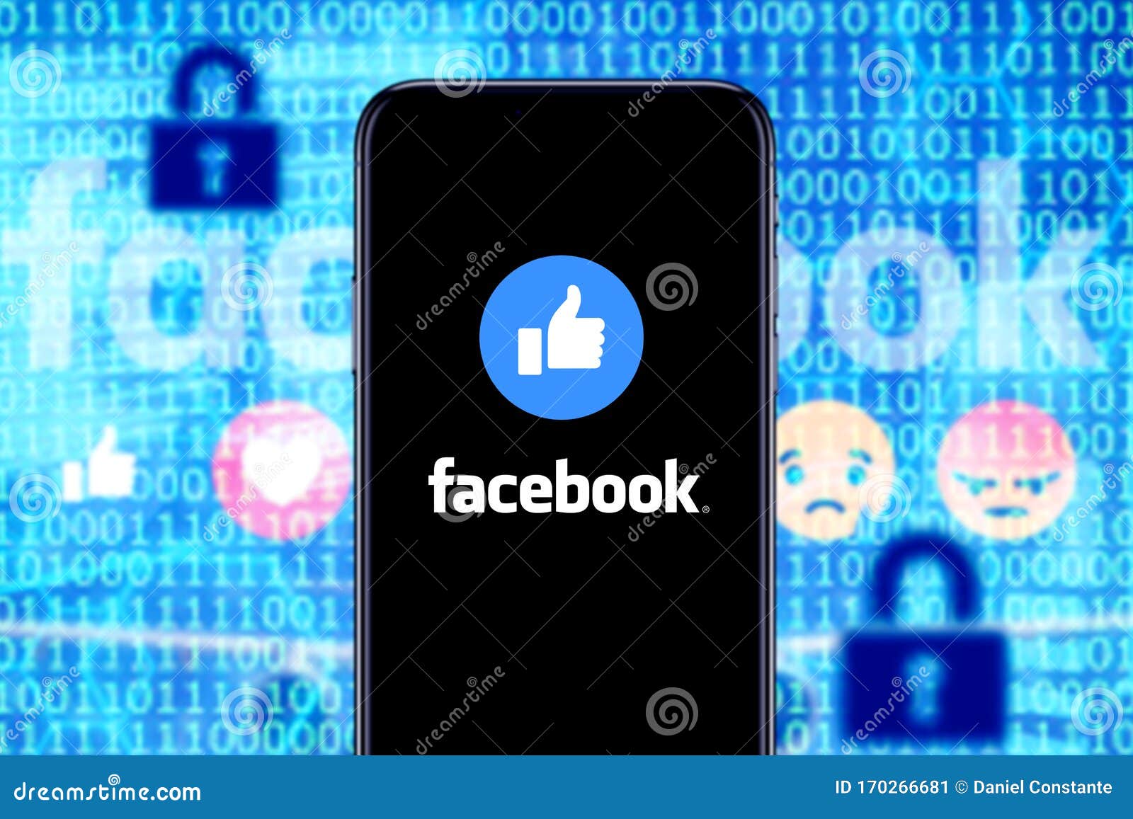 Iphone 11 Pro with the Facebook Logo Editorial Photo - Image of ...