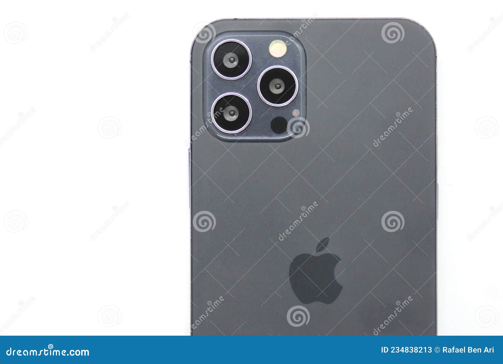 IPhone 13 Pro Isolated on White Background Editorial Stock Photo ...