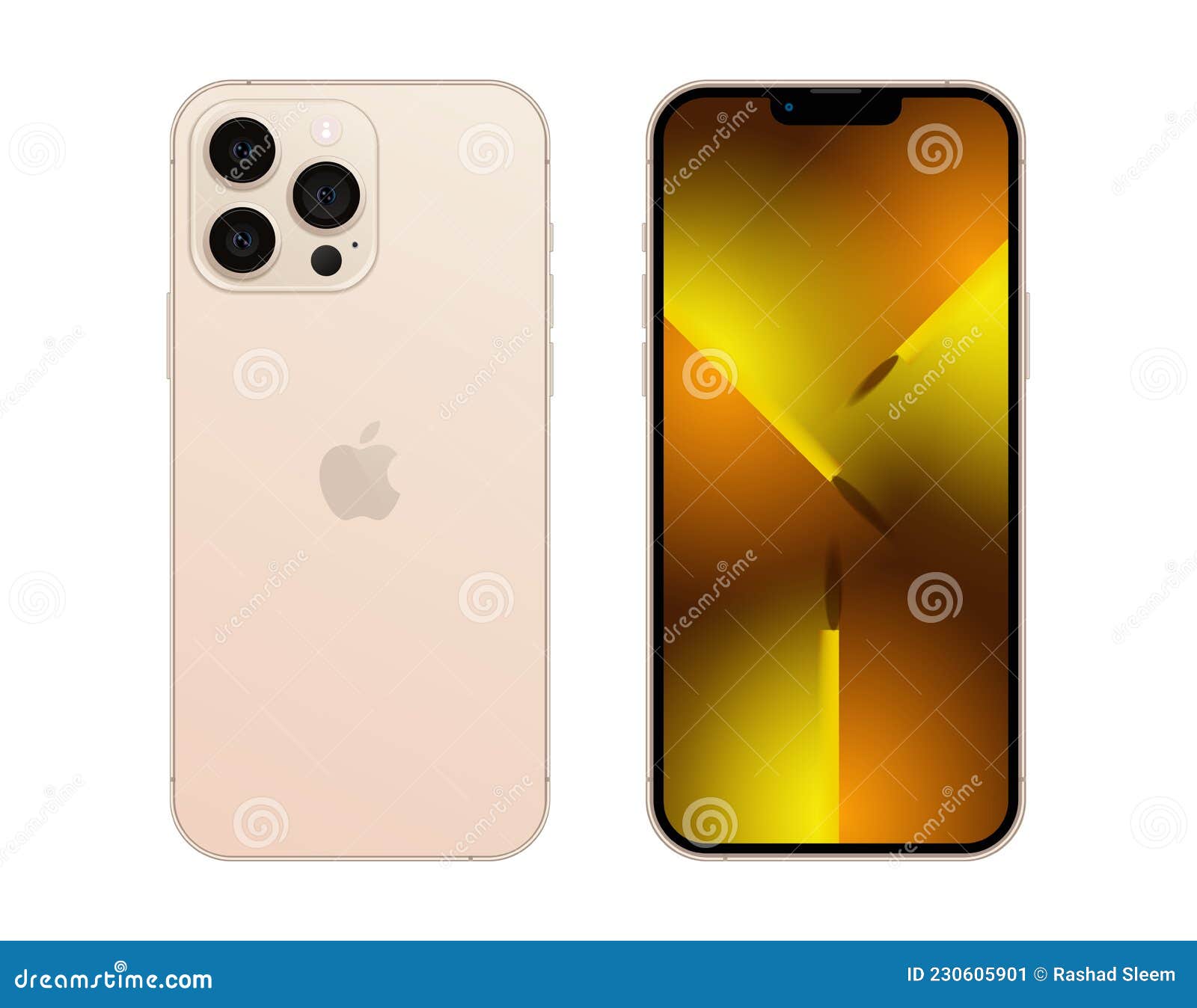 IPhone 13 Pro, Pro Max Vector, Smartphone Mockup, Iphone Vector ...