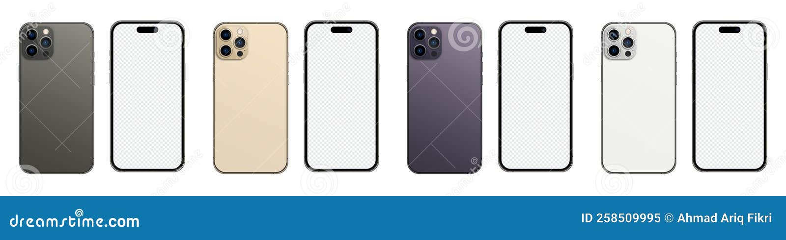 Iphone 14 Pro Mockup. Iphone 14 Realistic Vector. Smartphone Mockup ...