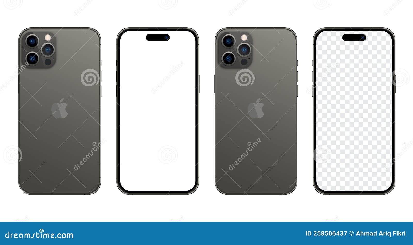 Iphone 14 Pro Mockup. Iphone 14 Realistic Vector. Smartphone Mockup ...