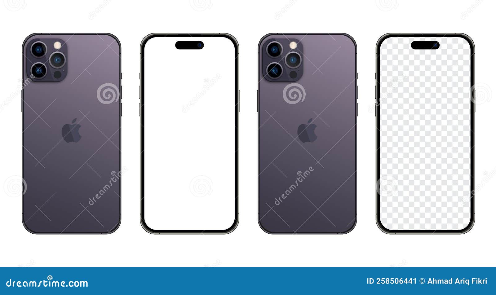 Iphone 14 Pro Mockup. Iphone 14 Realistic Vector. Smartphone Mockup ...