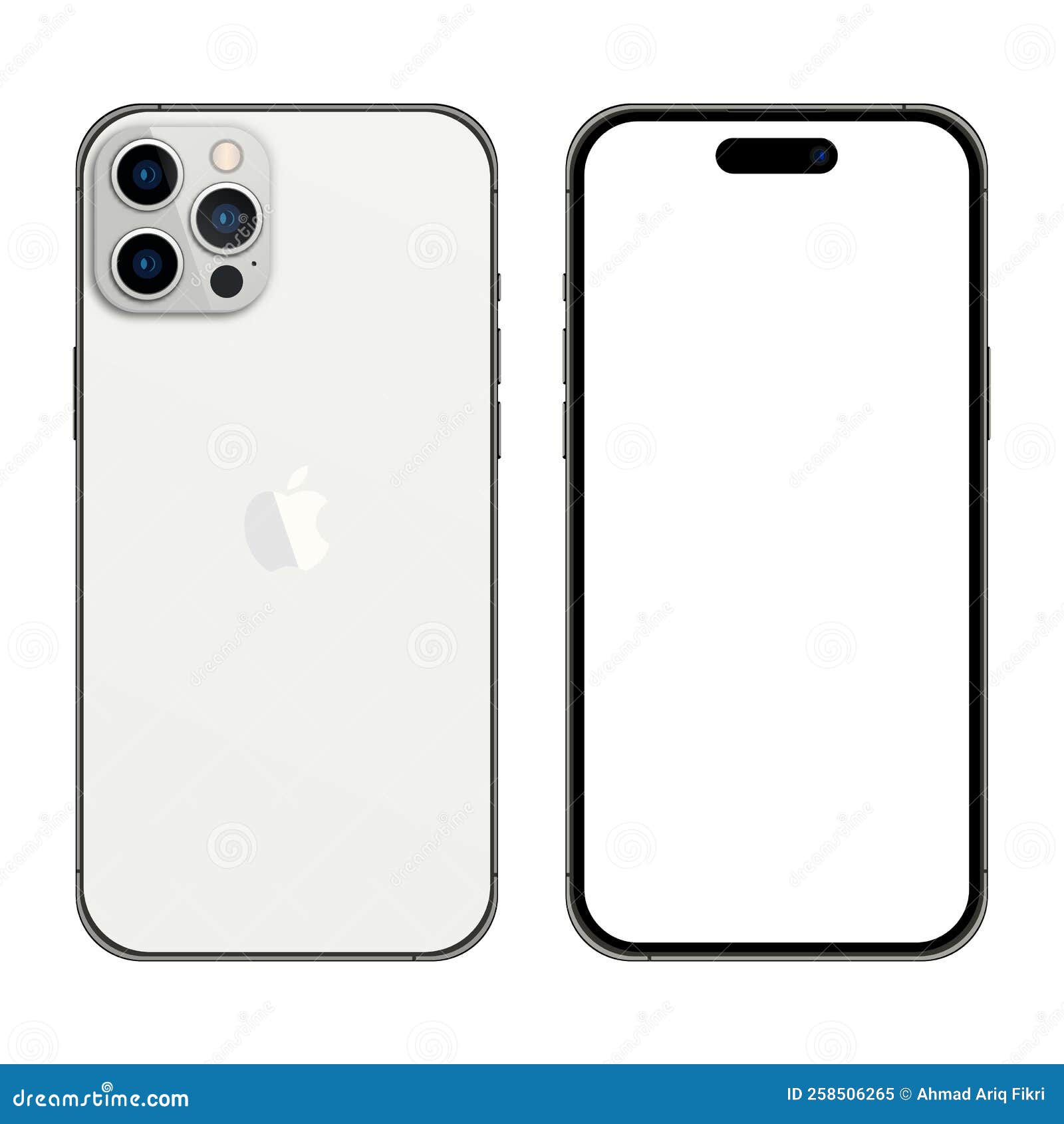 Iphone 14 Pro Mockup. Mockup Screen Iphone and Back Side Iphone. Iphone ...