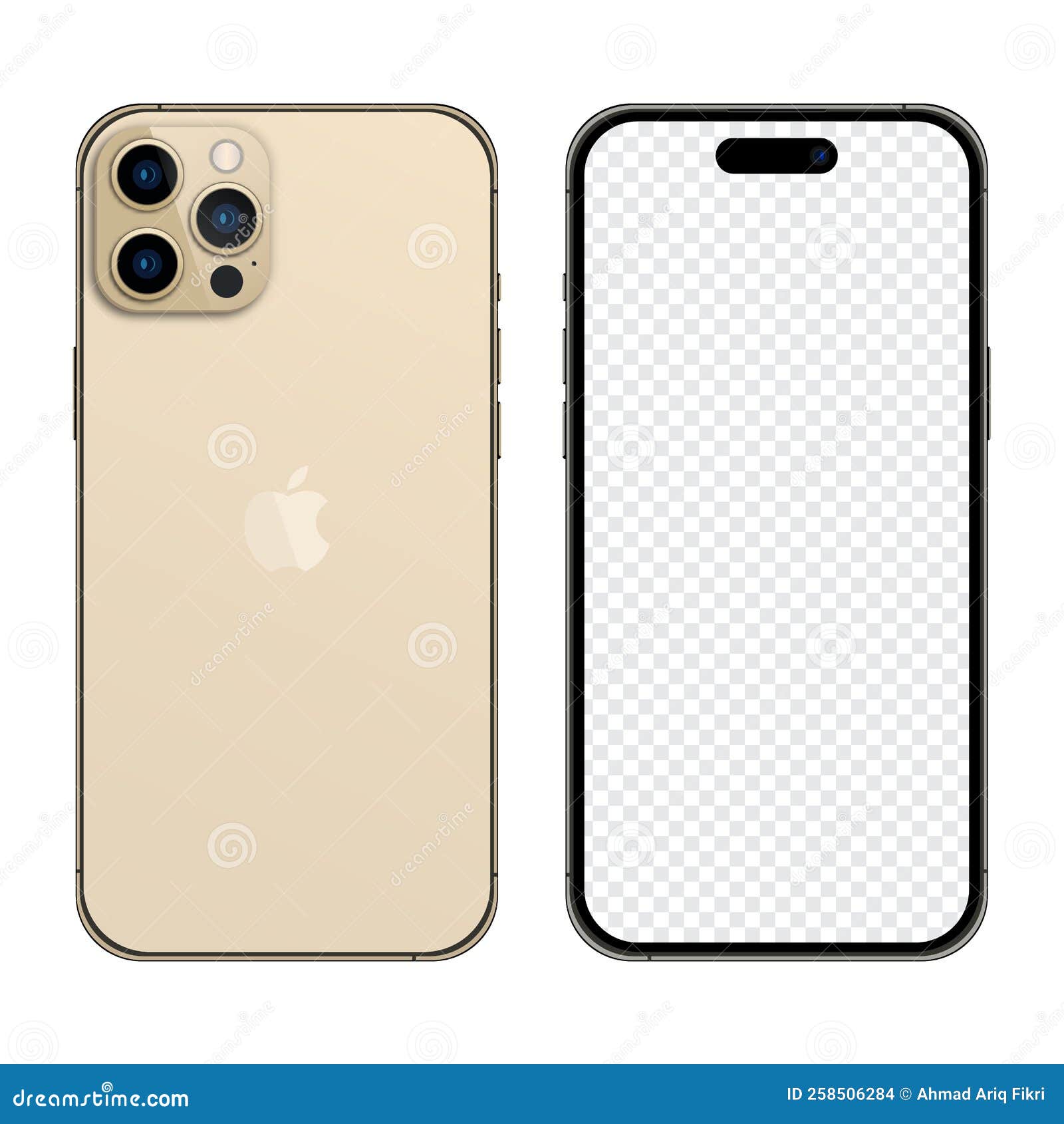 Iphone 14 Pro Mockup. Mockup Screen Iphone and Back Side Iphone. Iphone ...