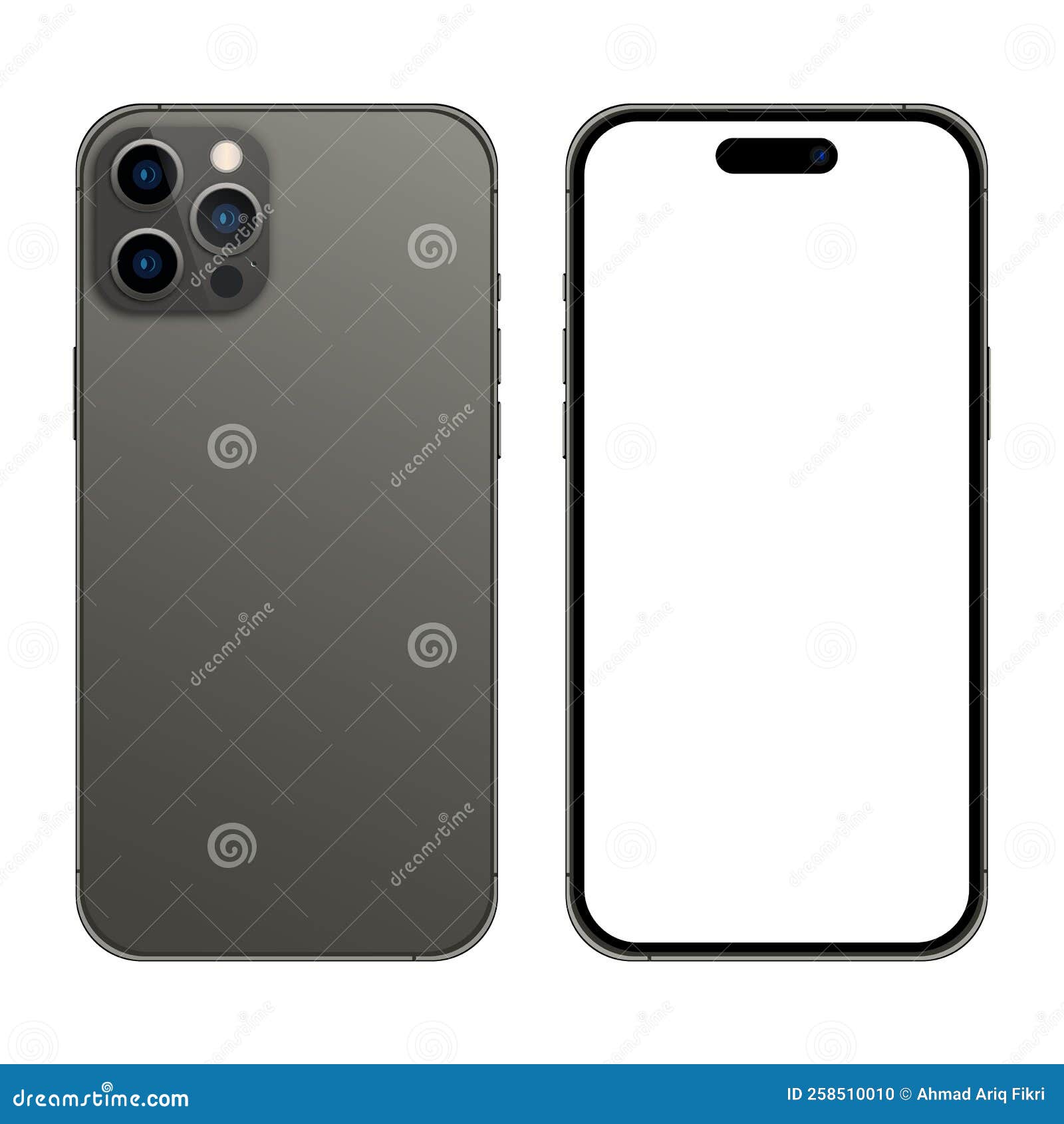 Iphone 14 Pro Mockup. Mockup Screen Iphone and Back Side Iphone. Iphone ...