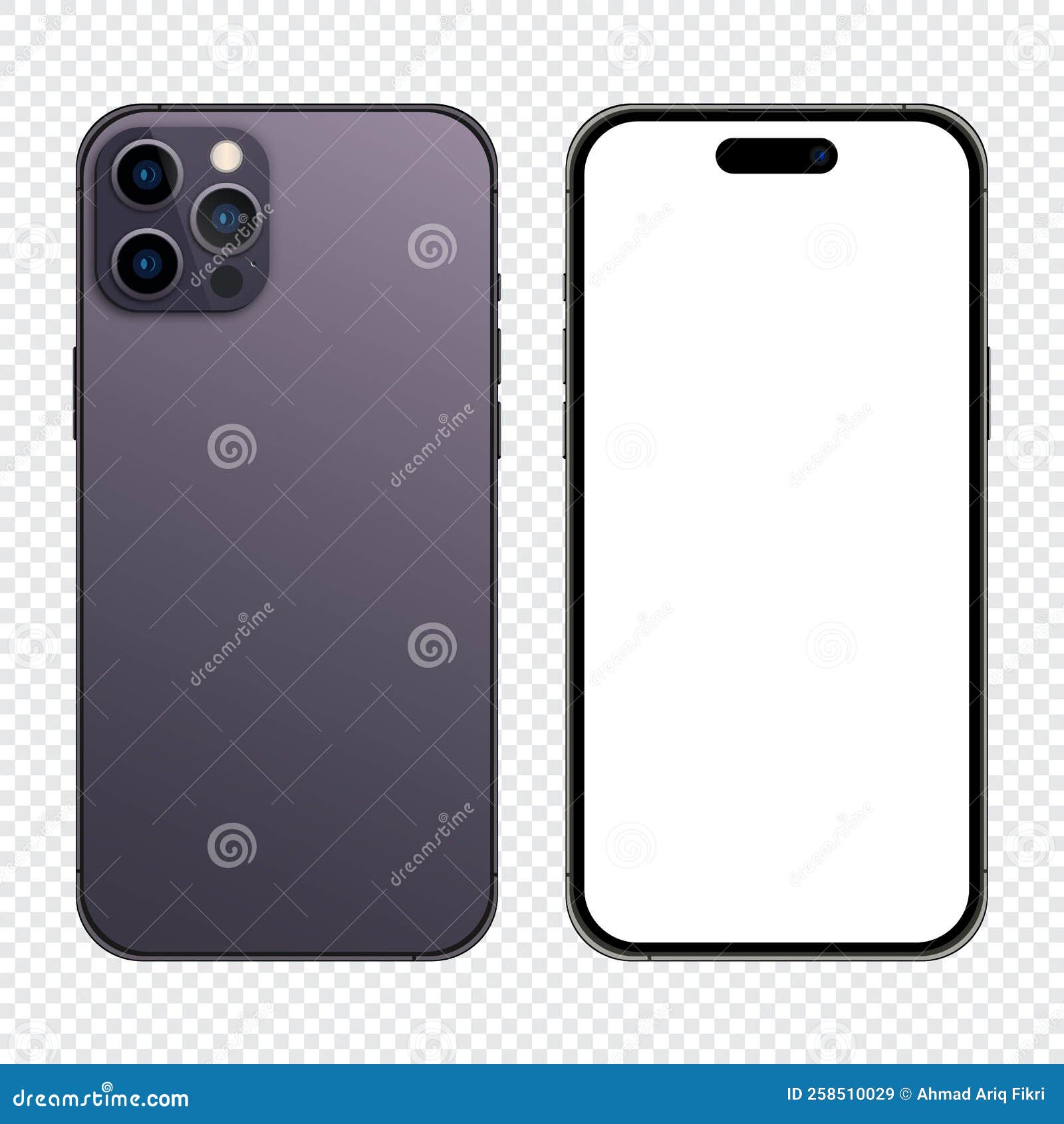 Iphone 14 Pro Mockup. Mockup Screen Iphone and Back Side Iphone. Iphone ...