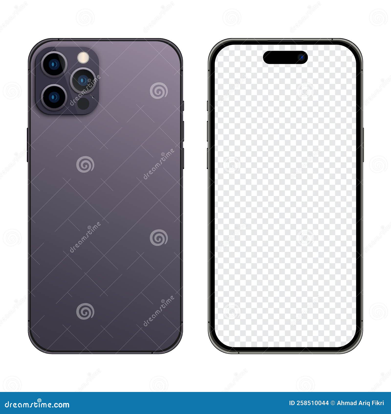 Iphone 14 Pro Mockup. Mockup Screen Iphone and Back Side Iphone. Iphone ...