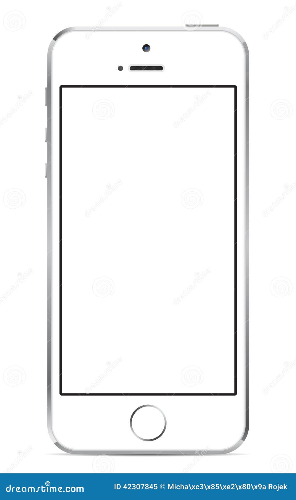 Iphone 5 Vector Outline
