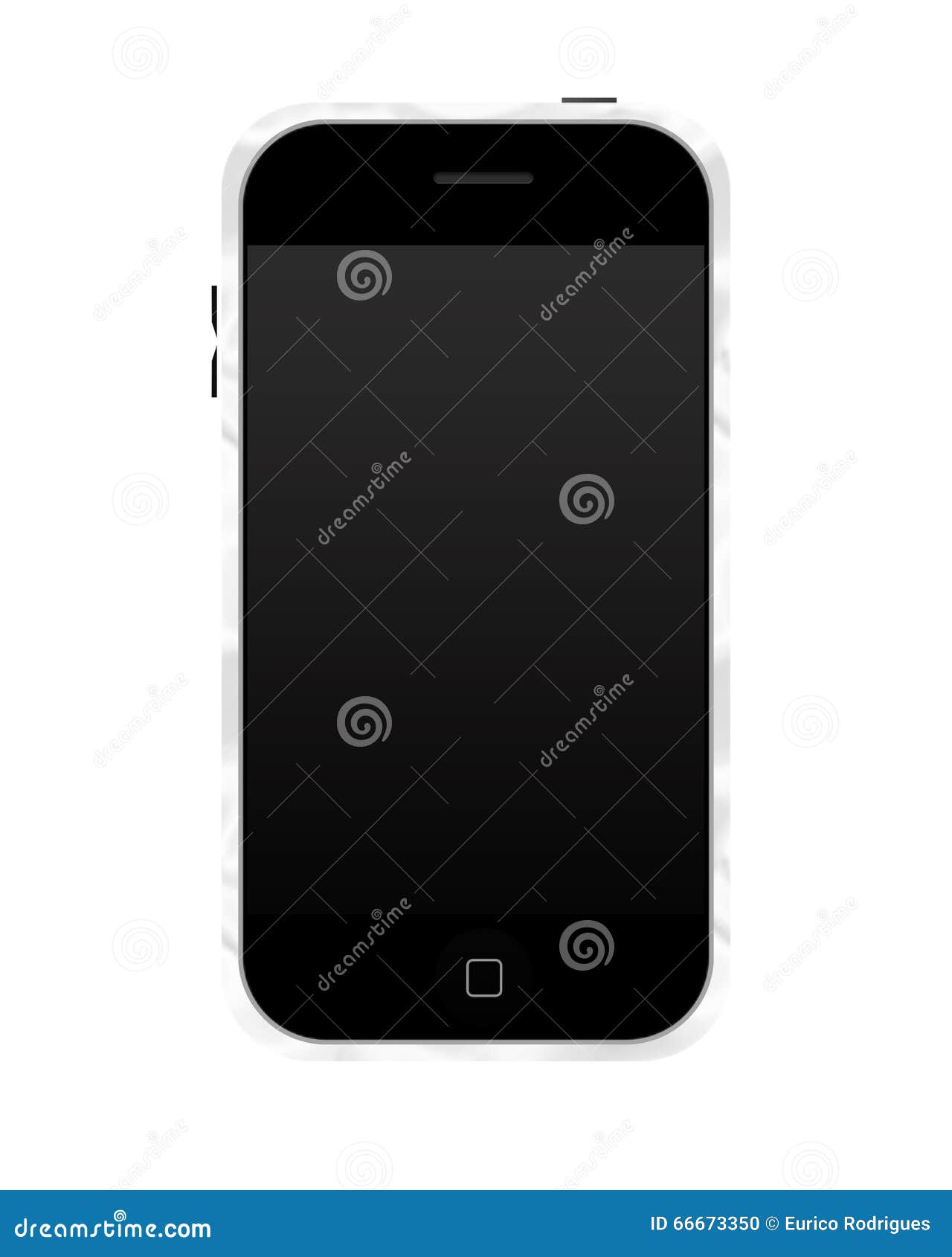 IPhone Schablone stock abbildung. Illustration von schablone - 66673350