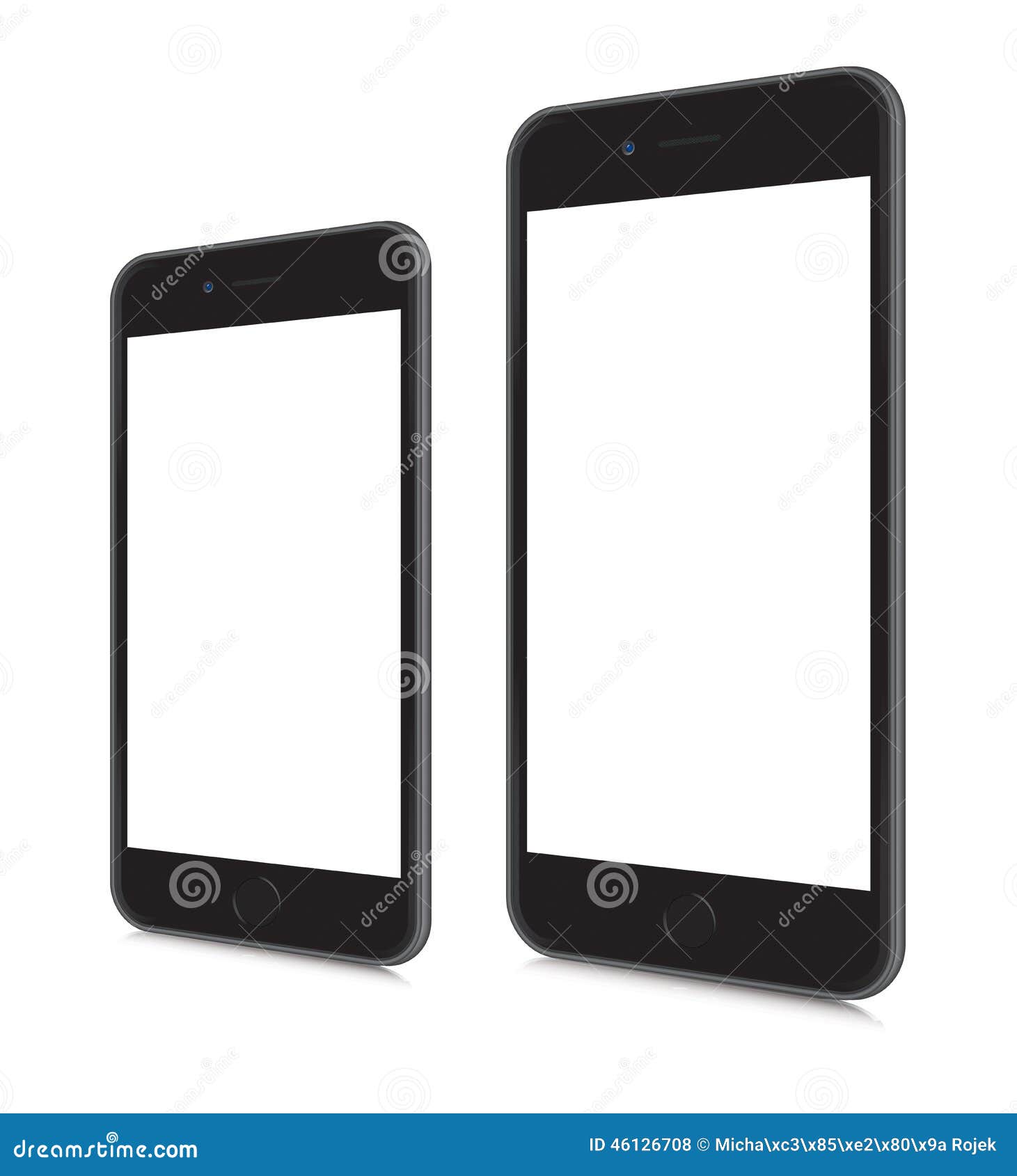 IPhones 6 and 6 plus editorial stock photo. Illustration of ...