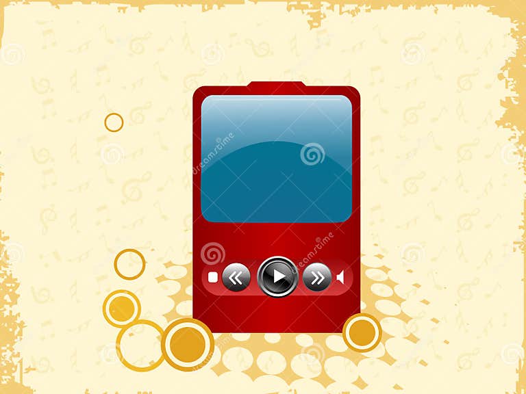 Ipod stock illustration. Illustration of screen, abstract - 5452278