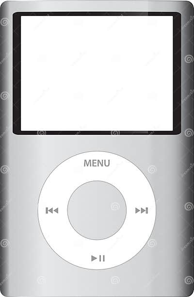 IPod Classic editorial stock photo. Illustration of grey - 25001258