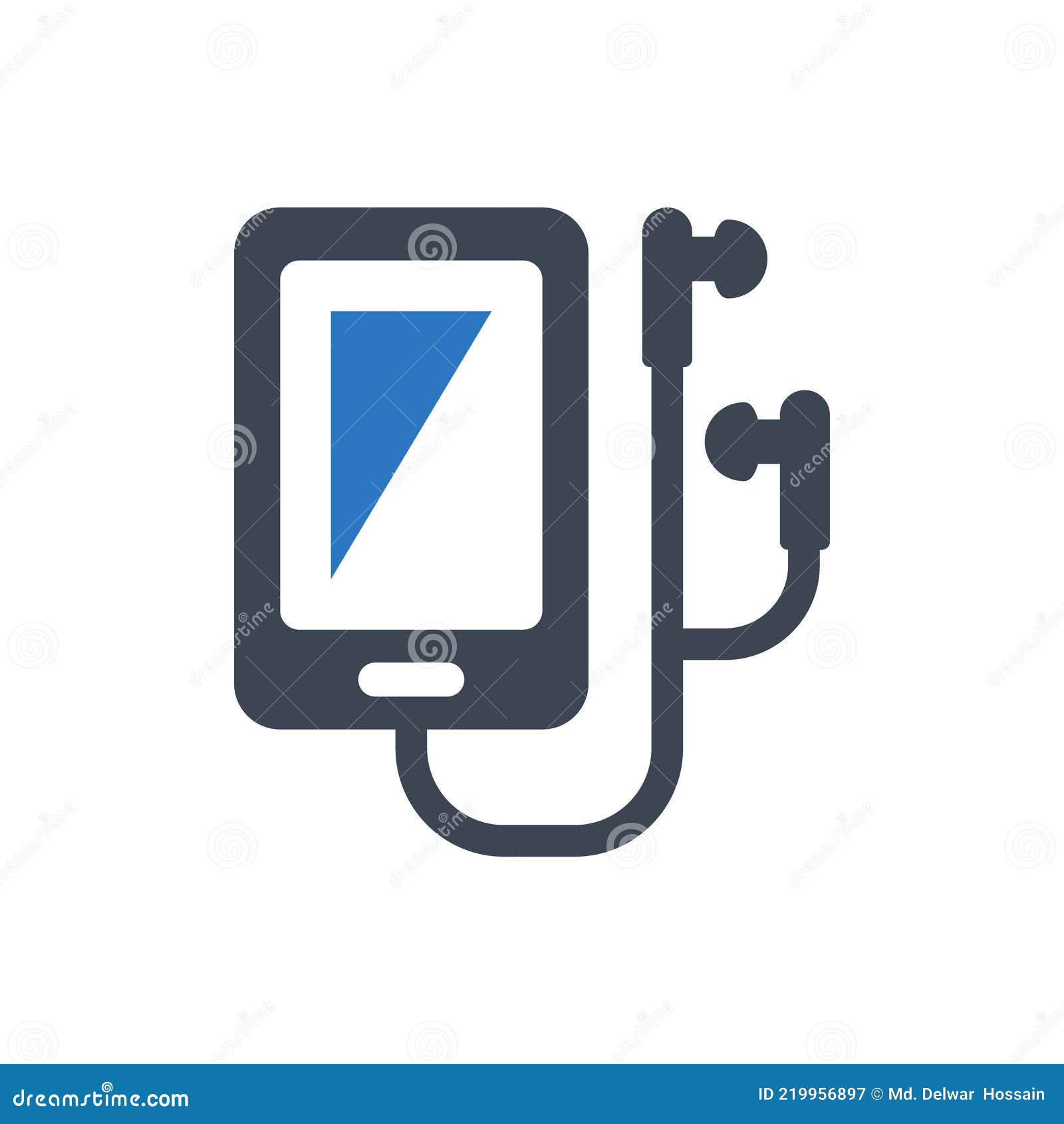 Ipod icon stock vector. Illustration of music, sign - 219956897