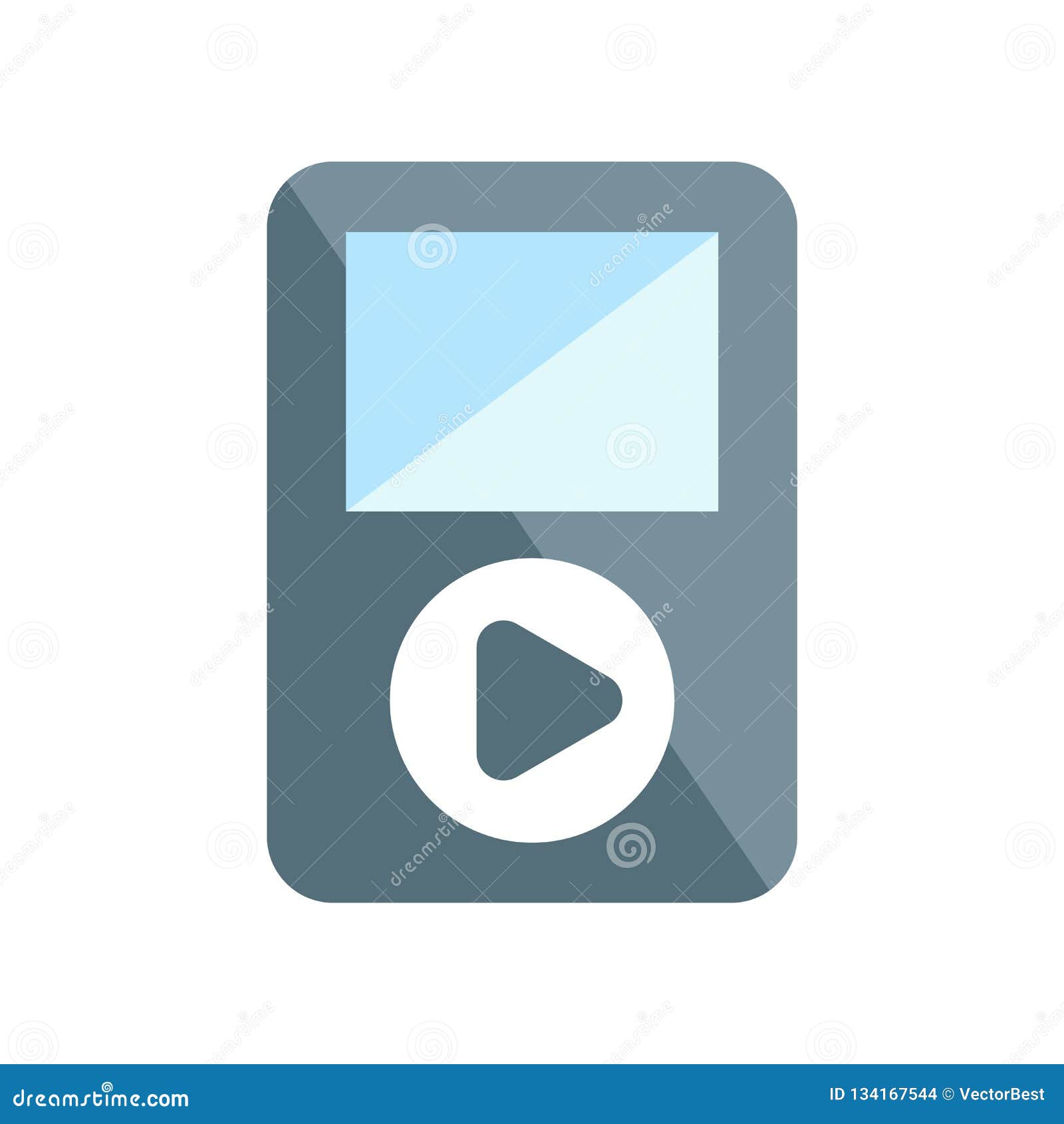 Ipod Icon Vector Sign And Symbol Isolated On White Background, I ...