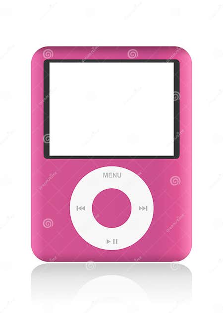 IPod isolated editorial stock image. Image of pause, nano - 20320794